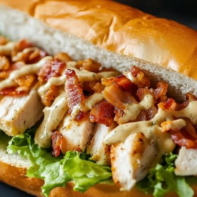 Chopped Chicken Bacon Ranch Sub - Cook Mingle