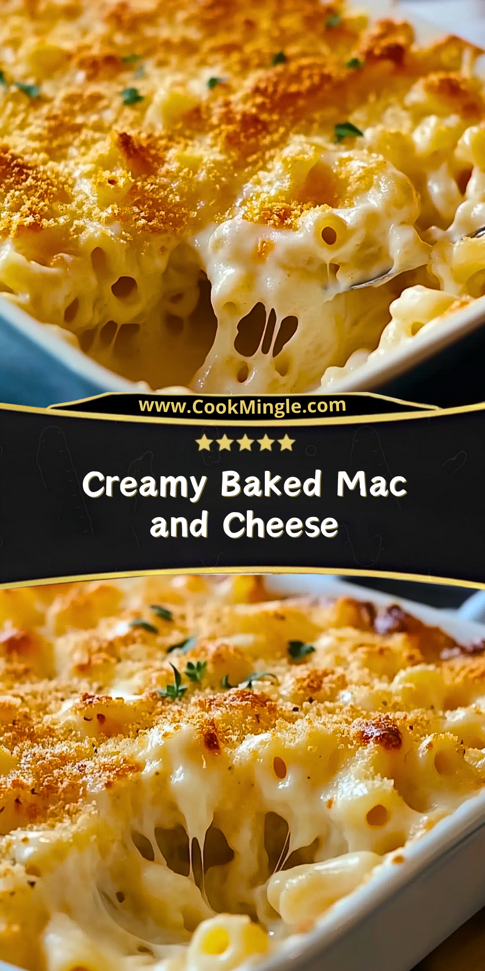 Creamy Baked Mac and Cheese - Cook Mingle
