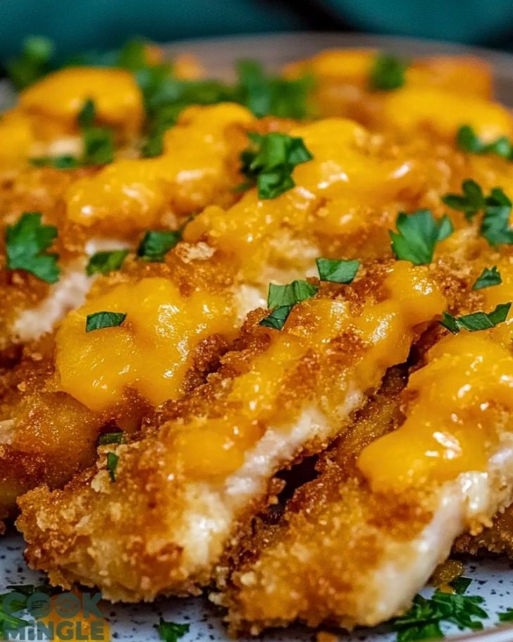 Crispy Cheddar Chicken - Cook Mingle