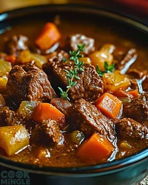 Hearty One-Pot Beef Stew Recipe - Cook Mingle