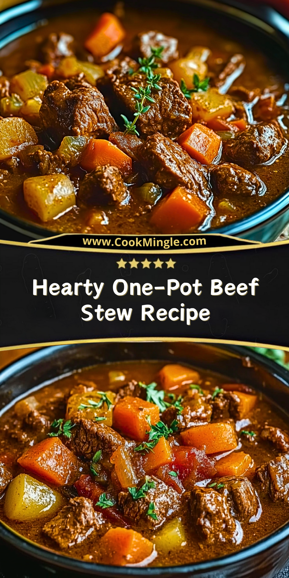 Hearty One-Pot Beef Stew Recipe - Cook Mingle