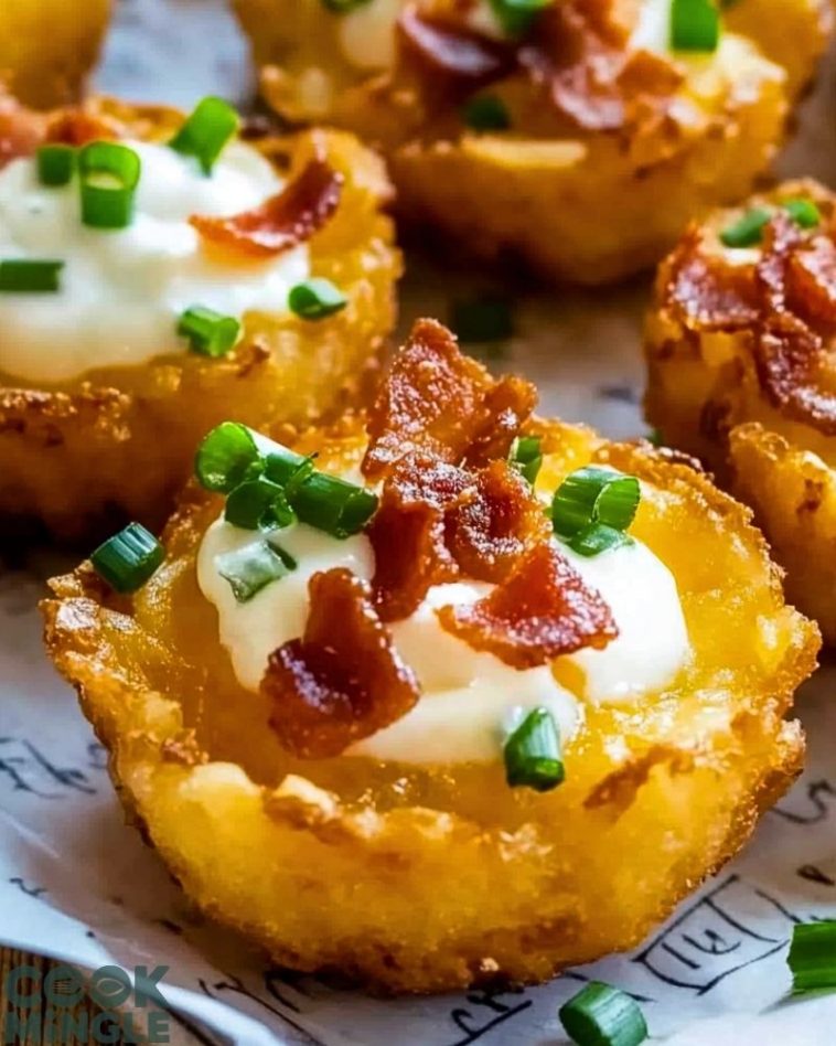 Loaded Tater Tot Appetizers - Cook Mingle
