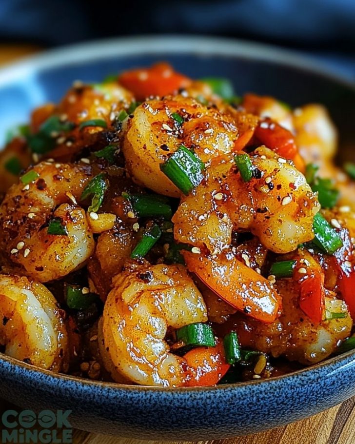 Crispy Chinese Salt & Pepper Prawns - Cook Mingle