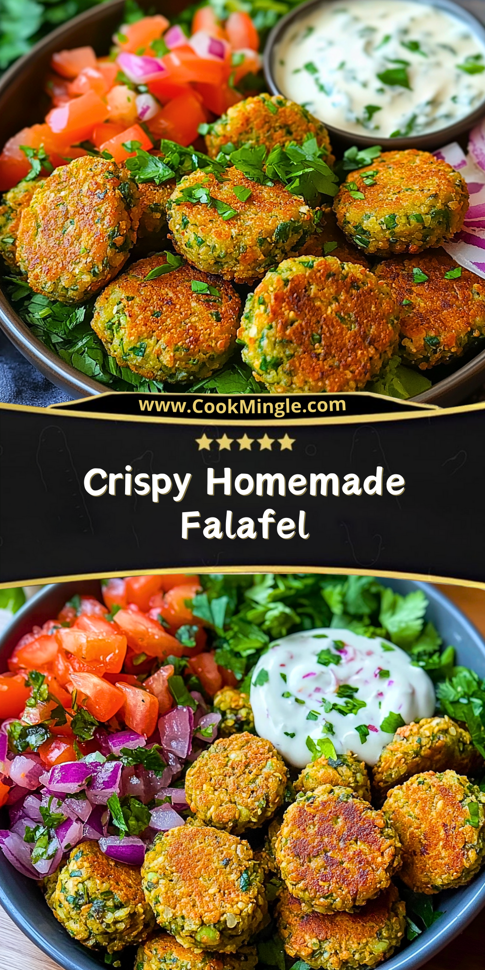 Crispy Homemade Falafel - Cook Mingle