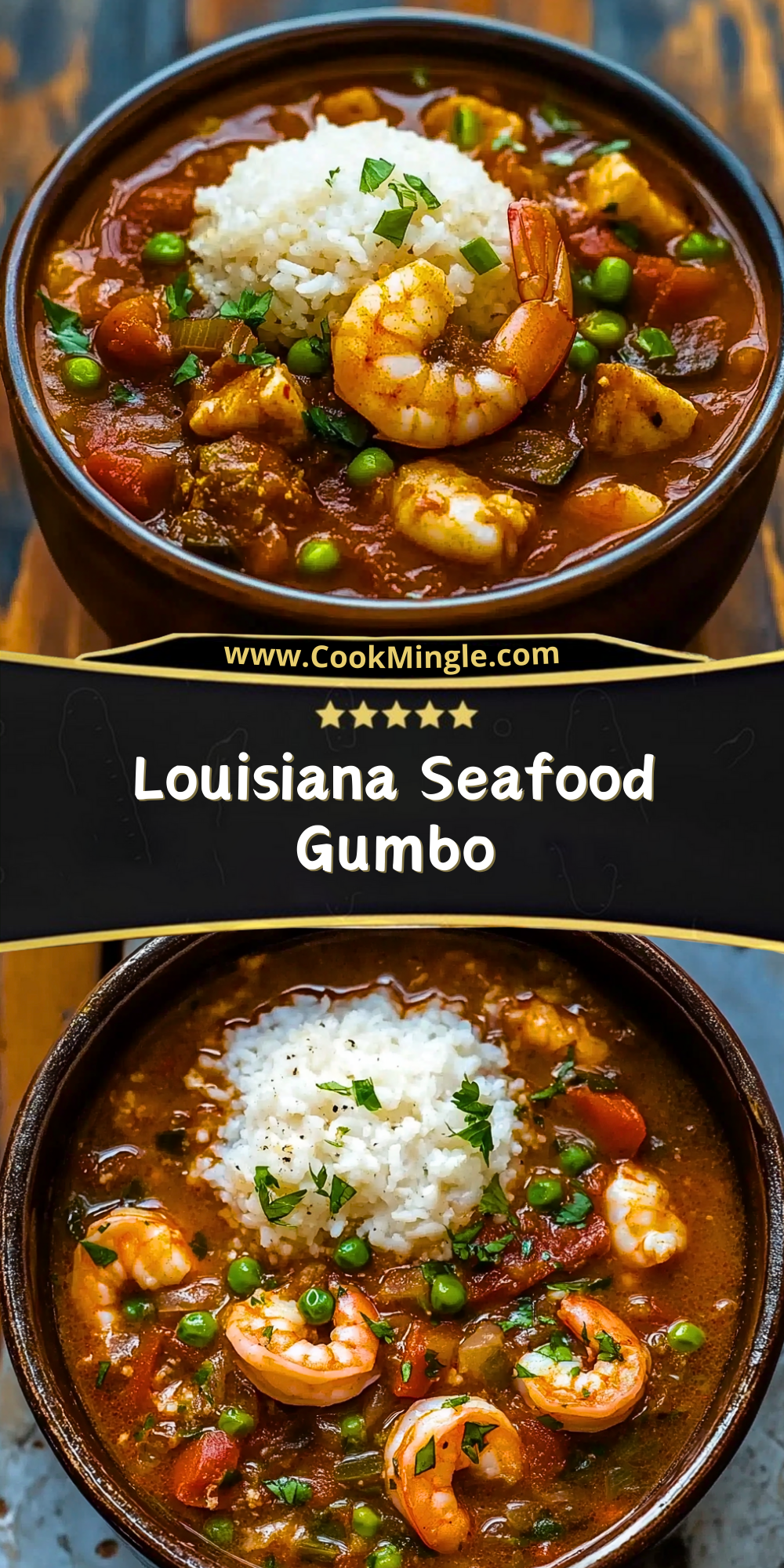Louisiana Seafood Gumbo - Cook Mingle