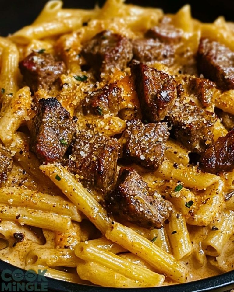 One-Pot Creamy Sweet & Smoky Maple Cajun Steak Pasta - Cook Mingle