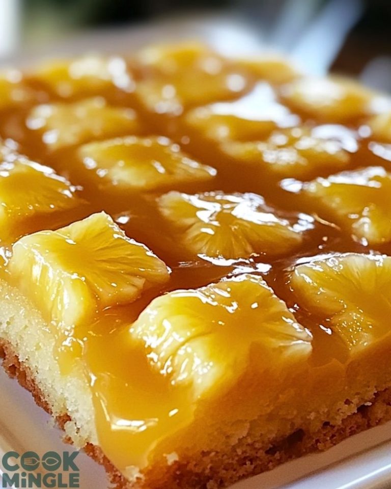 Pineapple Glazed Poke Cake - Cook Mingle