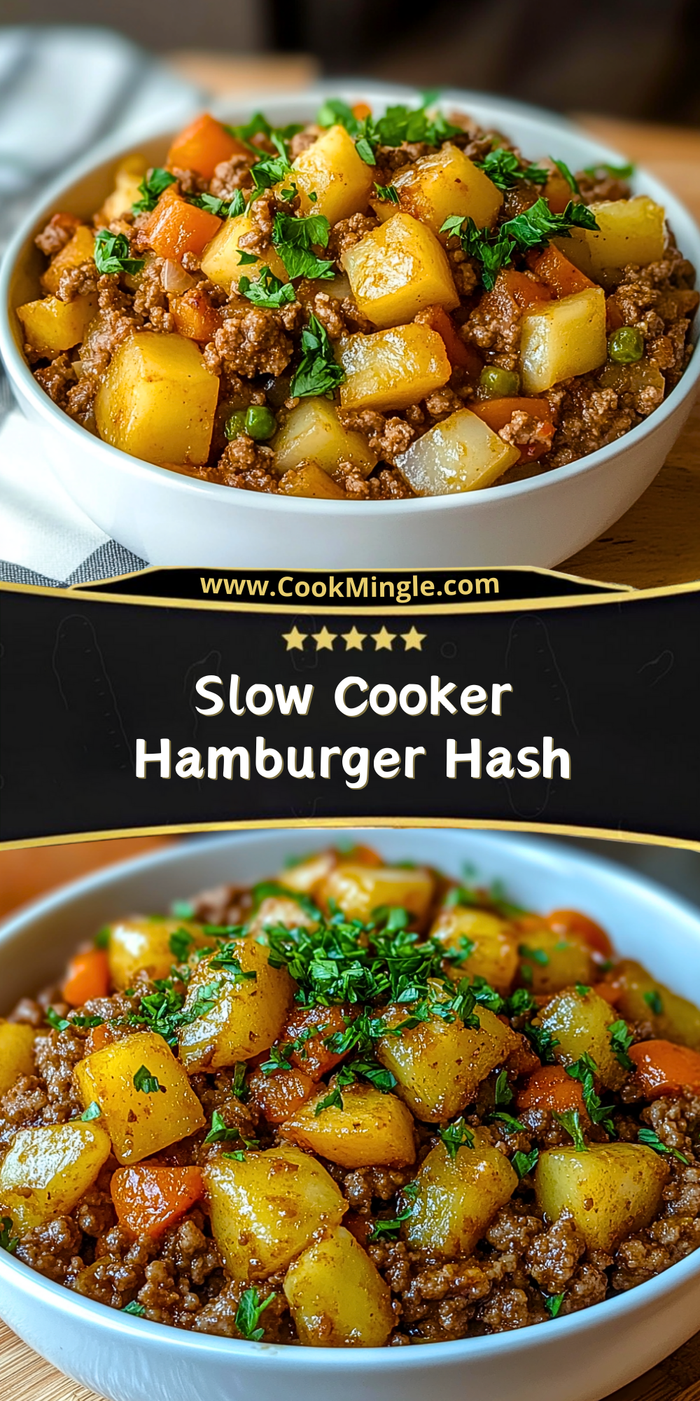 Slow Cooker Hamburger Hash - Cook Mingle