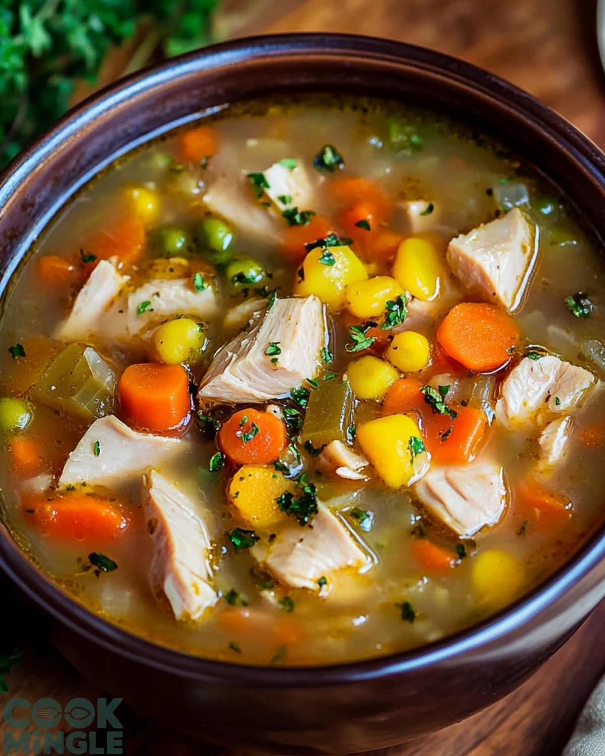 Turkey Vegetable Soup Recipe - Cook Mingle