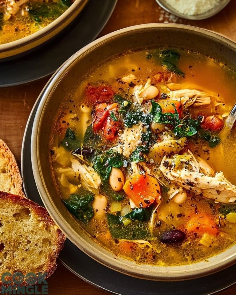 Tuscan Chicken Soup Recipe - Cook Mingle