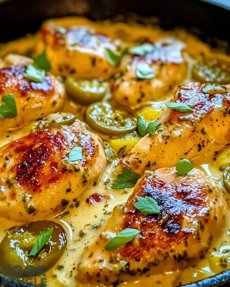 Creamy Pepperoncini Chicken Skillet - Cook Mingle