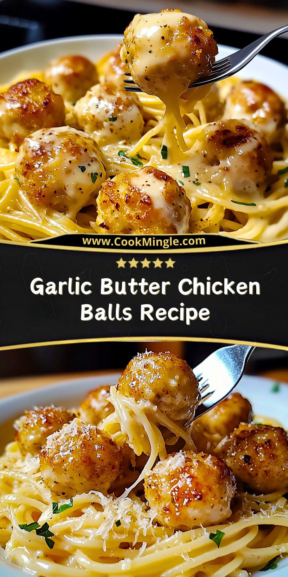 Garlic Butter Chicken Balls Recipe - Cook Mingle