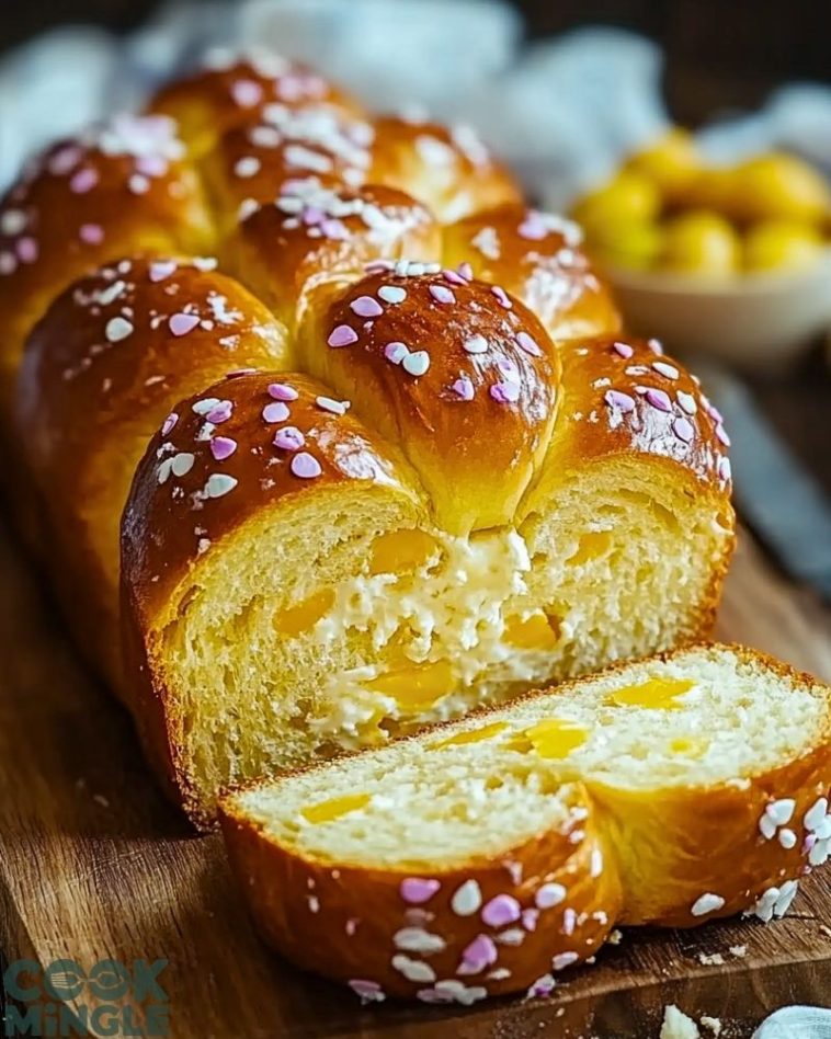 Italian Ricotta Easter Bread - Cook Mingle
