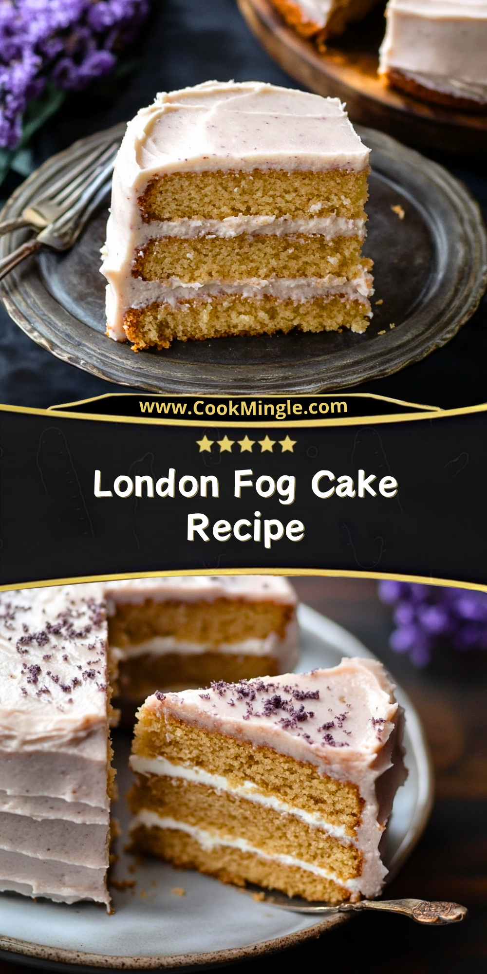 London Fog Cake - Cook Mingle