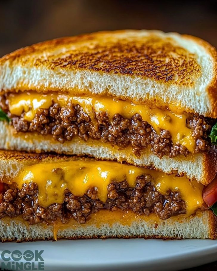 Ultimate Cheesy Ground Beef Melt - Cook Mingle