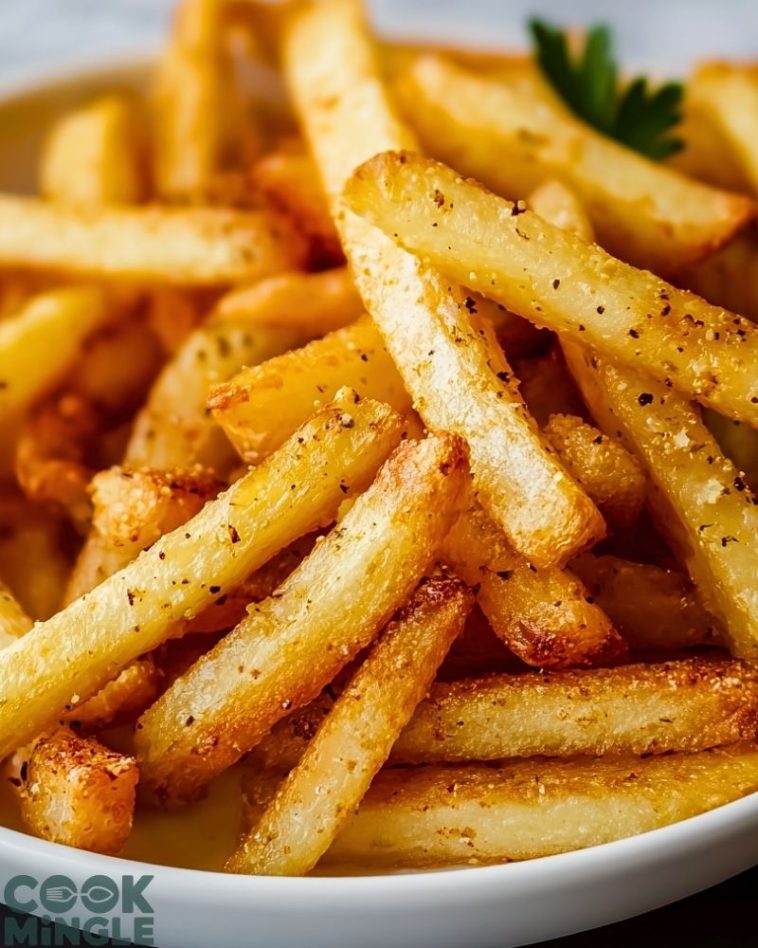 Crispy Air Fryer Seasoned French Fries - Cook Mingle