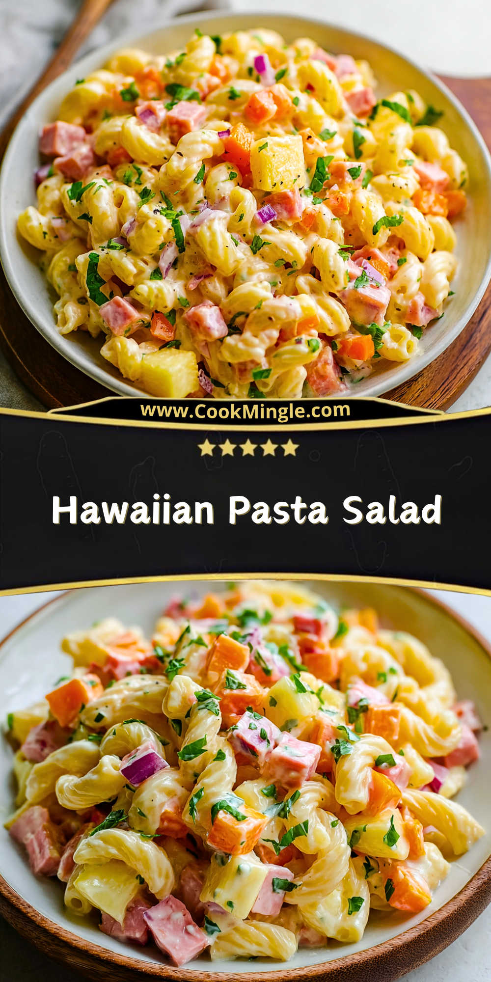 Hawaiian Pasta Salad - Cook Mingle