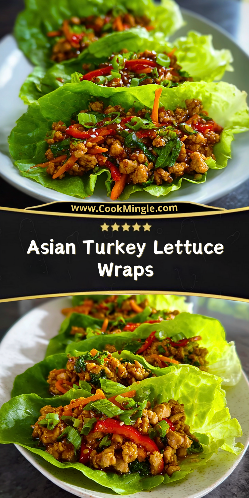 Asian Turkey Lettuce Wraps - Cook Mingle
