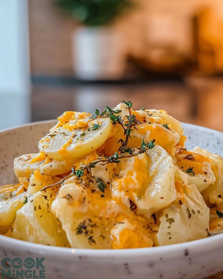 Crockpot Cheesy Potatoes - Cook Mingle