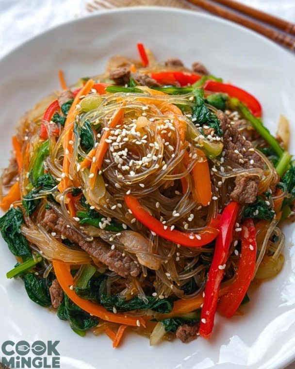 Easy Japchae - Cook Mingle