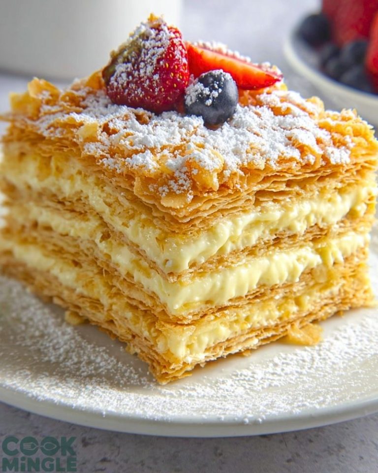 Easy Napoleon Cake - Cook Mingle