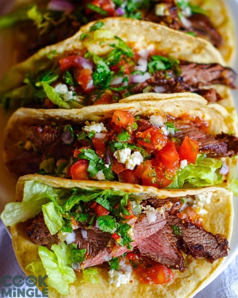 Flank Steak Tacos - Cook Mingle
