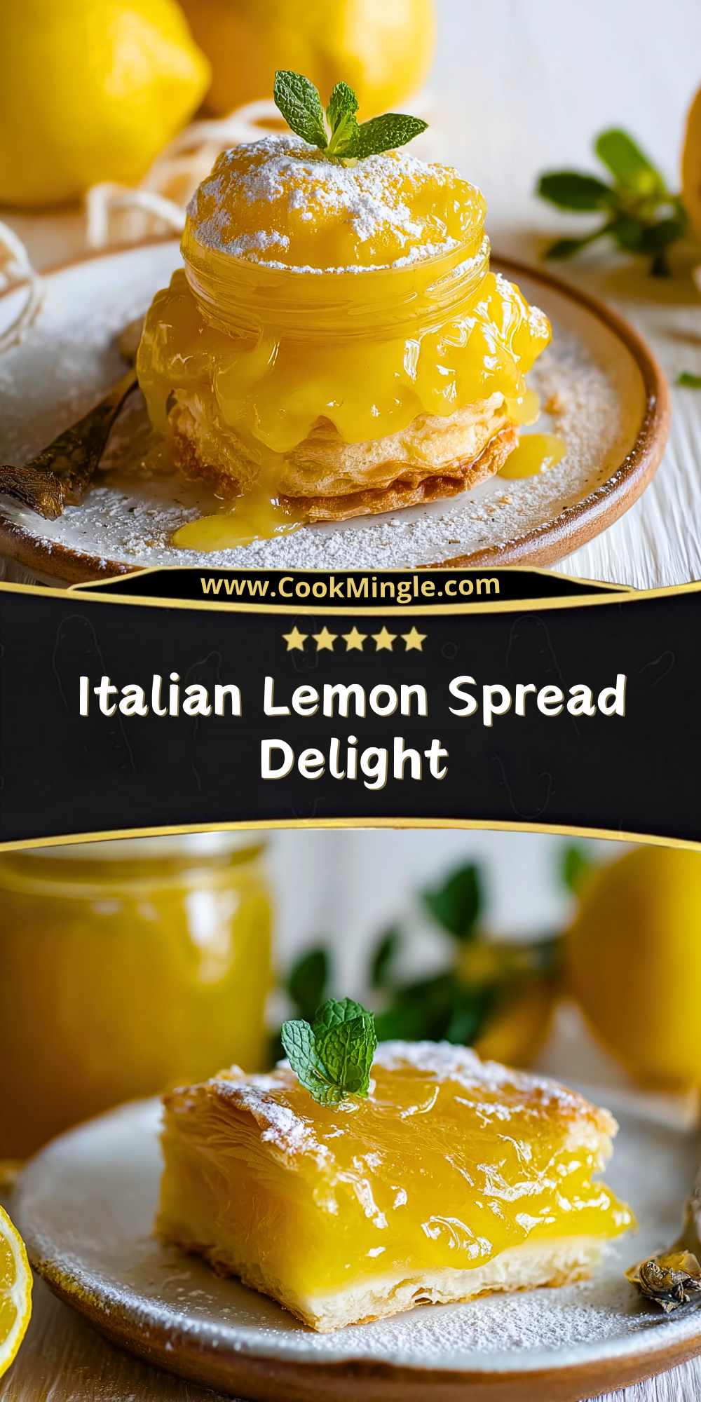 Italian Lemon Spread Delight - Cook Mingle