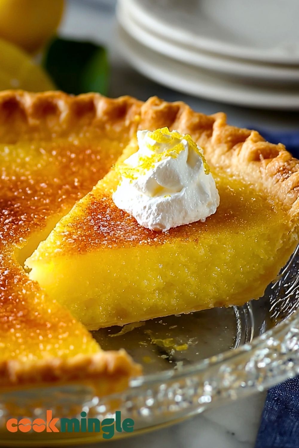 Lemon Chess Pie - Cook Mingle