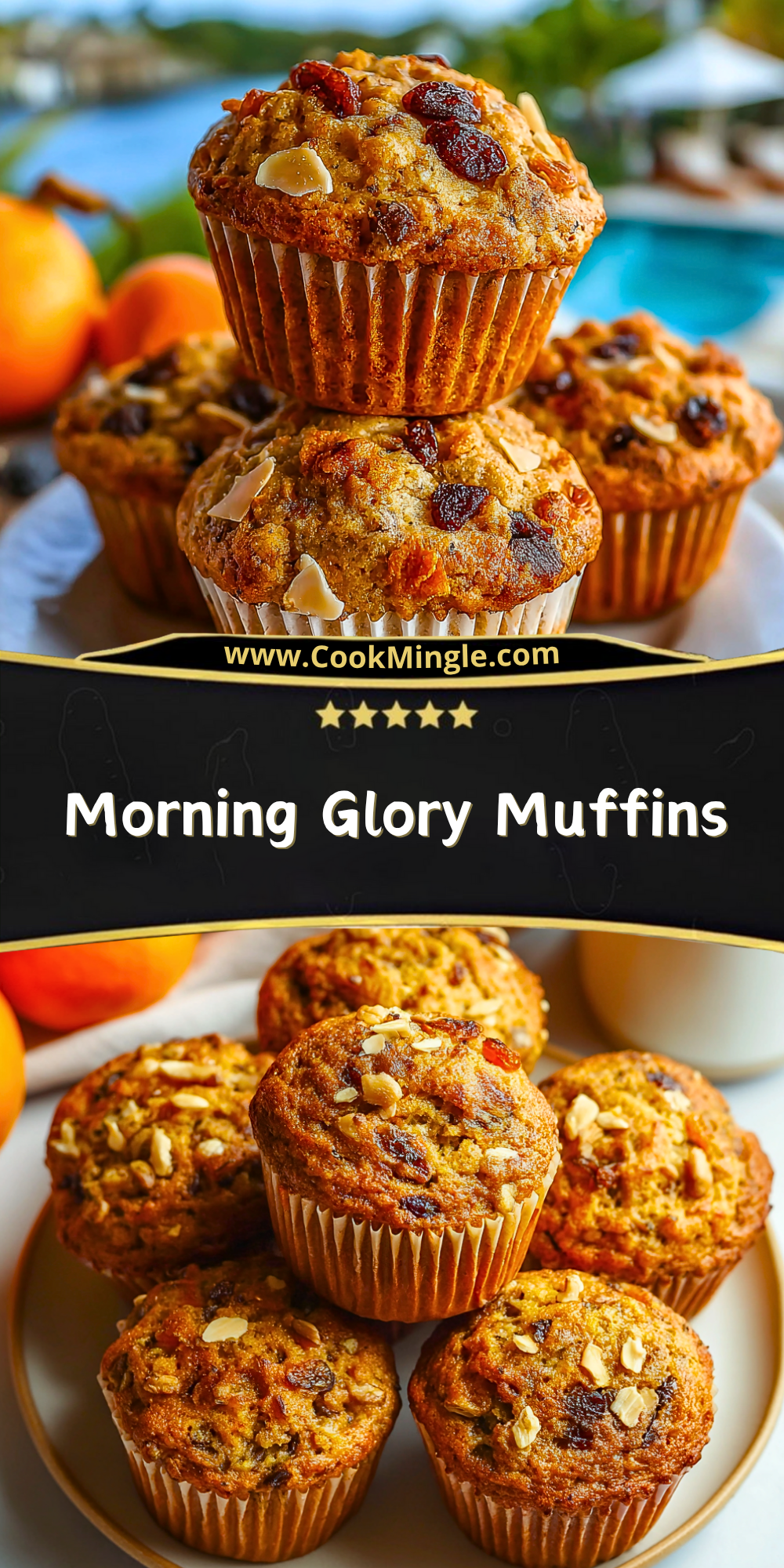 Morning Glory Muffins - Cook Mingle