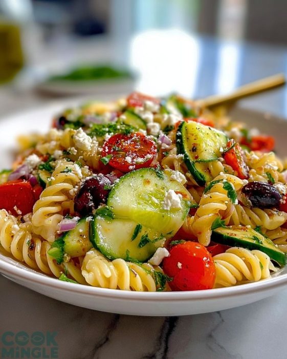 Pasta Salad with Italian Dressing - Cook Mingle
