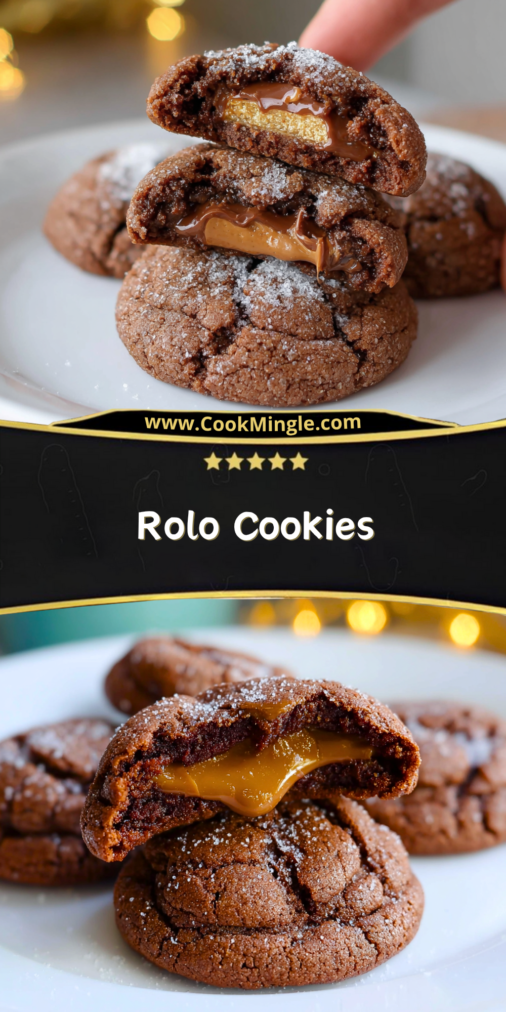 Rolo Cookies - Cook Mingle