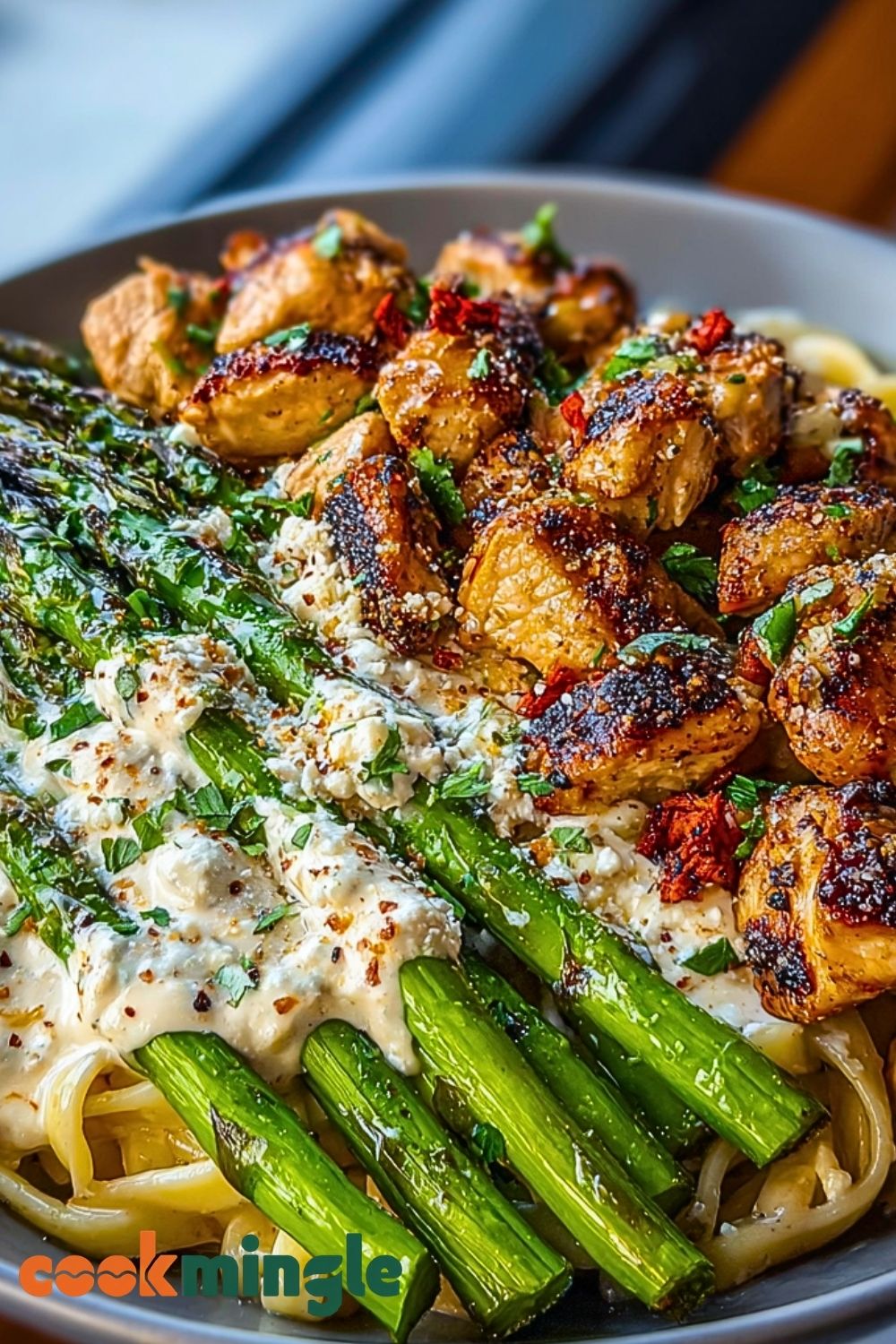 Ultimate Greek Chili Chicken Alfredo Recipe with Smoked Feta Cream ...