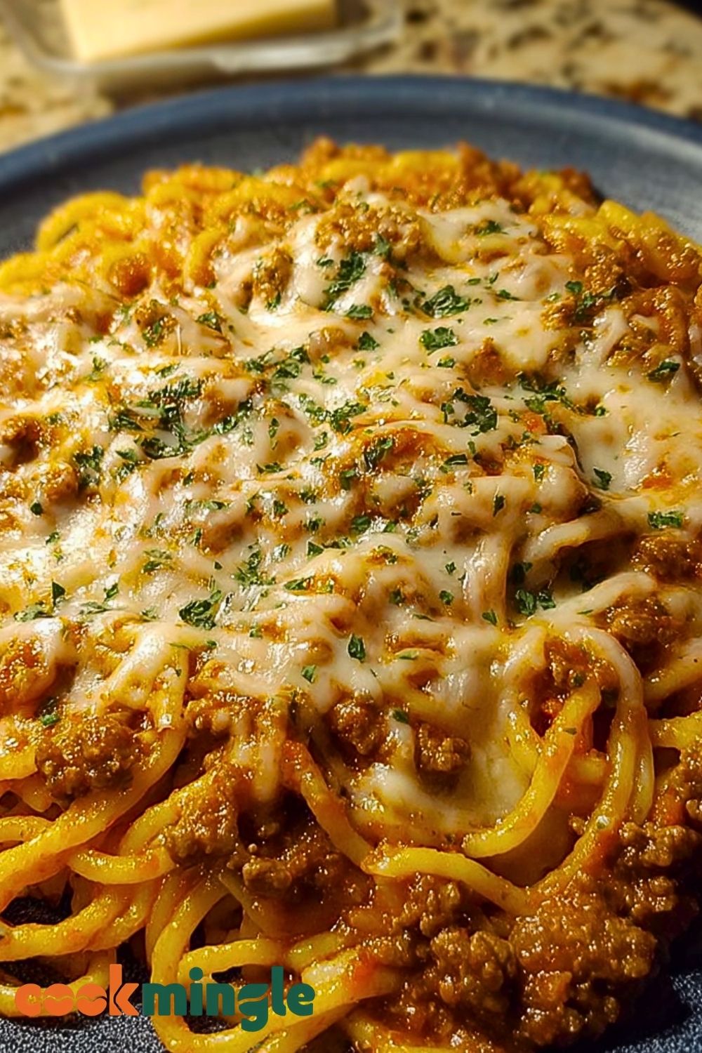 Creamy Velveeta Spaghetti with Italian Beef Marinara - Cook Mingle