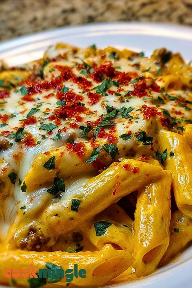 Ultimate Creamy Velveeta Penne Pasta Recipe - Cook Mingle