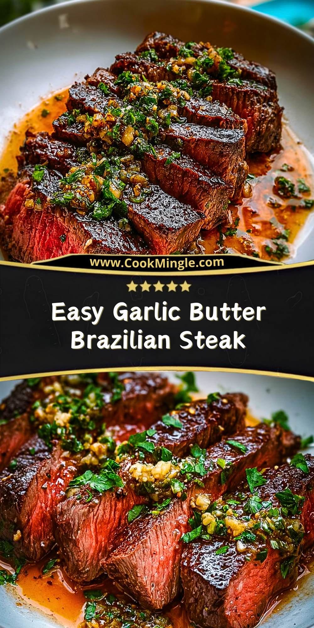 Easy Garlic Butter Brazilian Steak - Cook Mingle