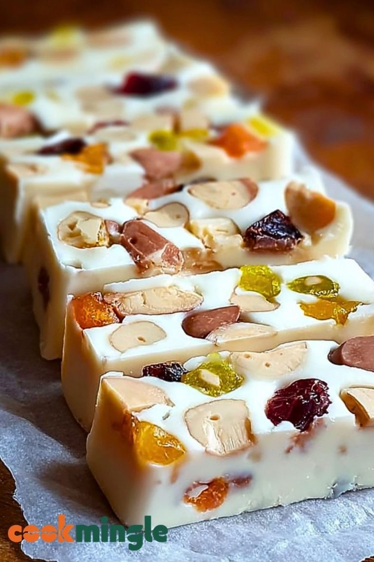 Homemade Nougat Bars - Cook Mingle