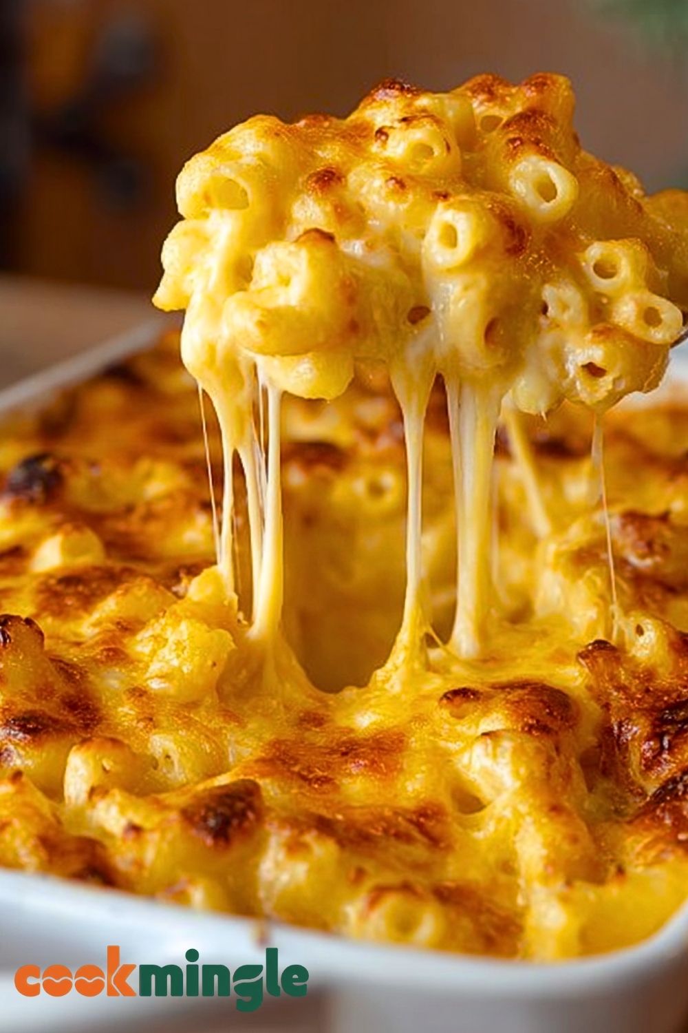 Three-Cheese Baked Macaroni Recipe - Cook Mingle