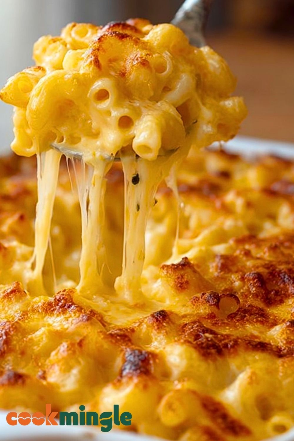 Three-Cheese Baked Macaroni Recipe - Cook Mingle