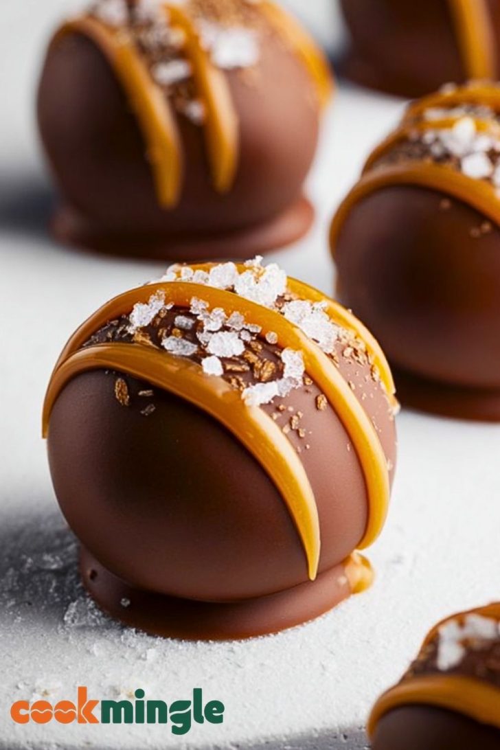 Delicious Salted Caramel Fudge Truffles - Cook Mingle