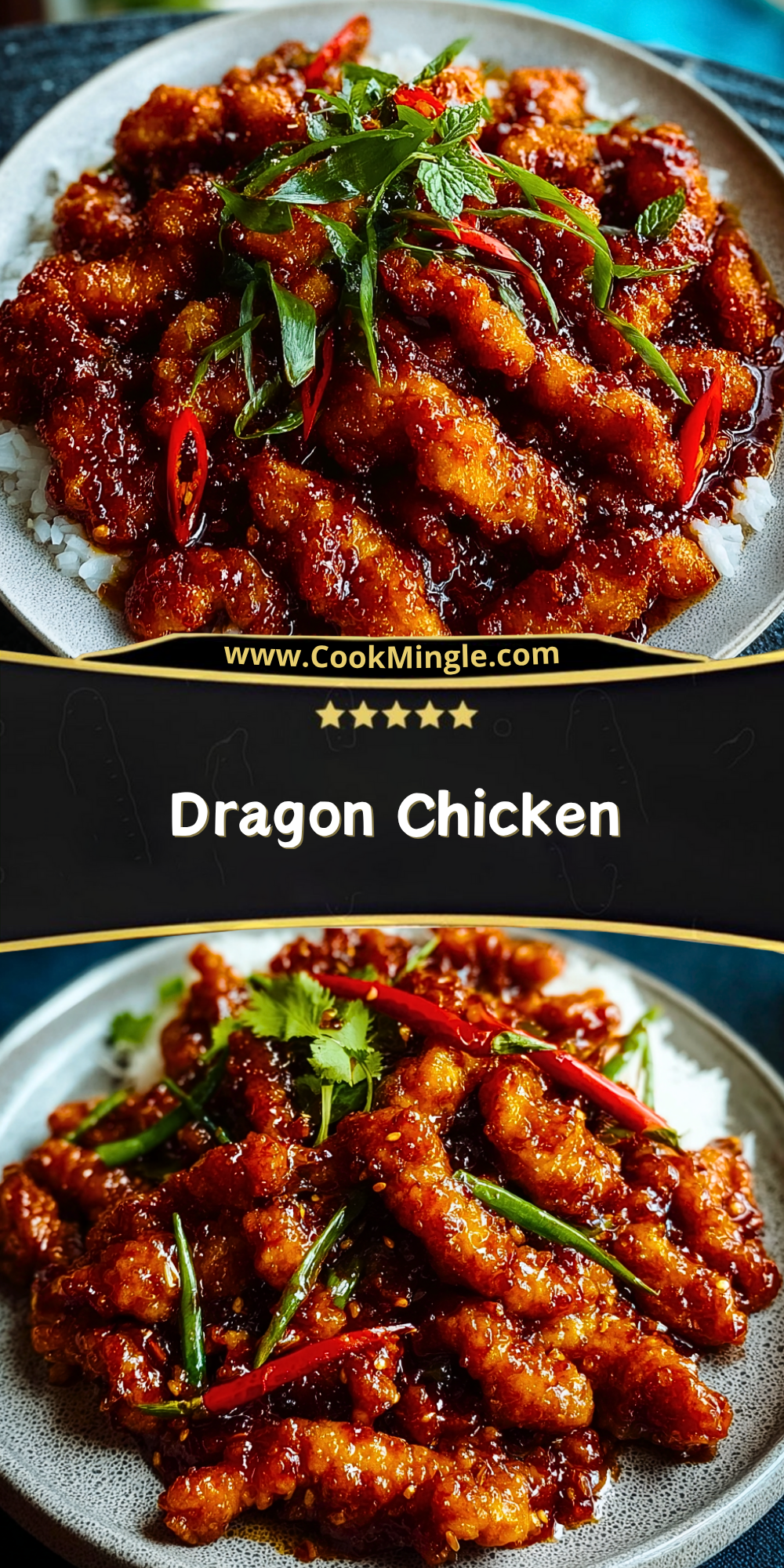 Dragon Chicken - Cook Mingle