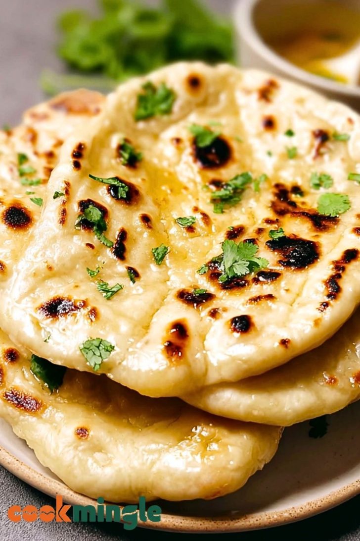 Garlic Naan - Cook Mingle