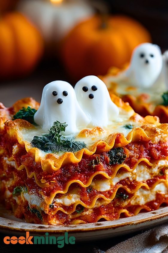 Ghostly Lasagna - Cook Mingle