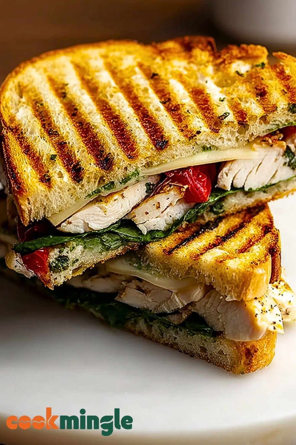 Grilled Chicken Panini Sandwich - Cook Mingle