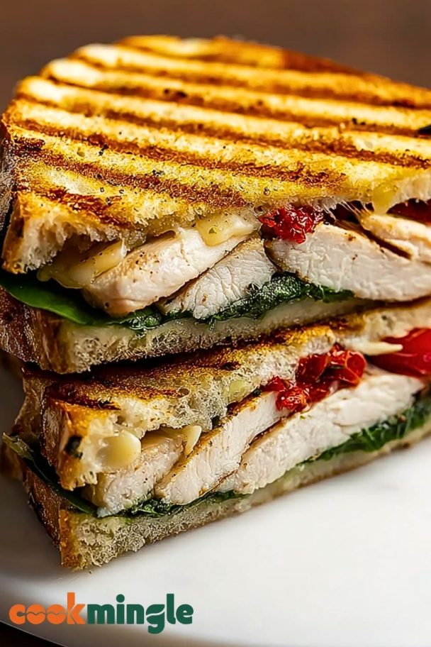 Grilled Chicken Panini Sandwich - Cook Mingle