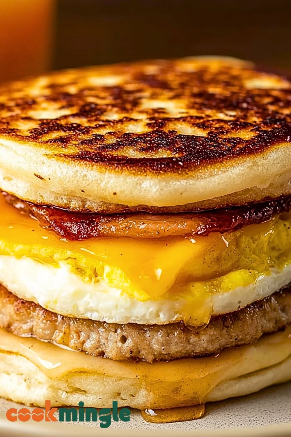 Maple Melty Breakfast Sandwich - Cook Mingle