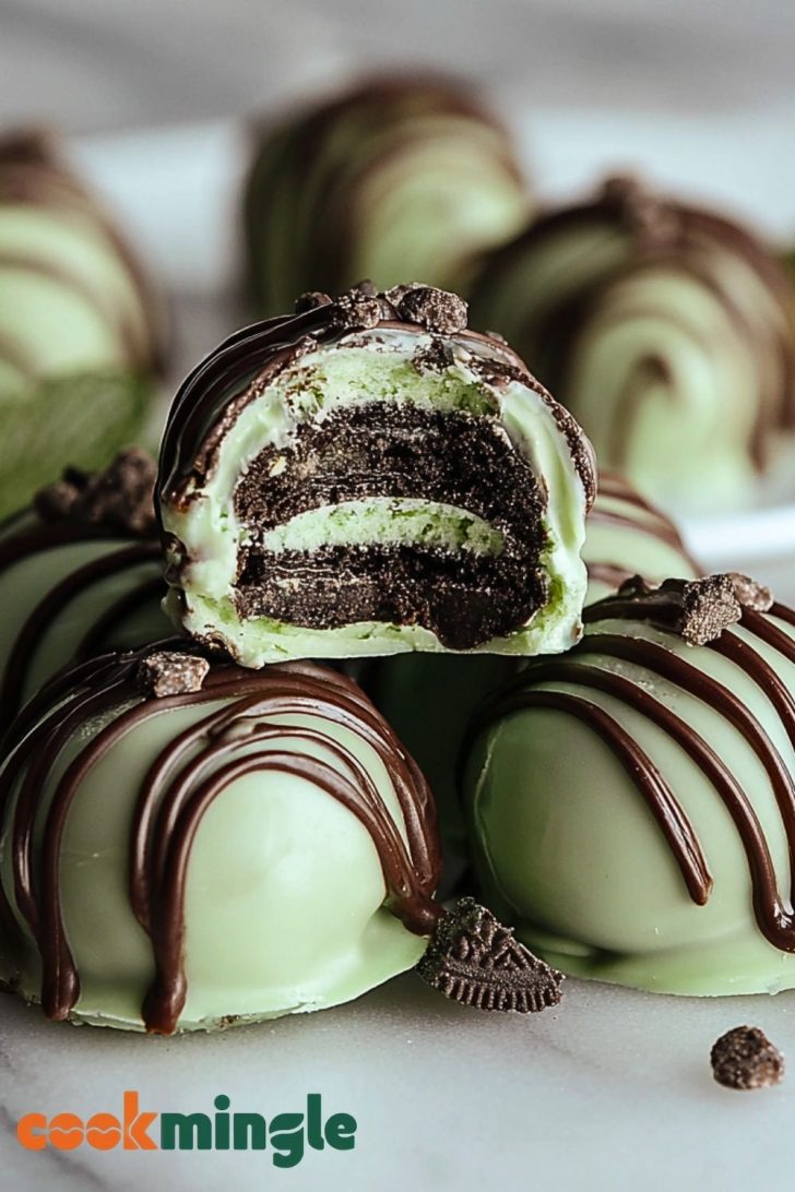Mint Oreo Truffles - Cook Mingle