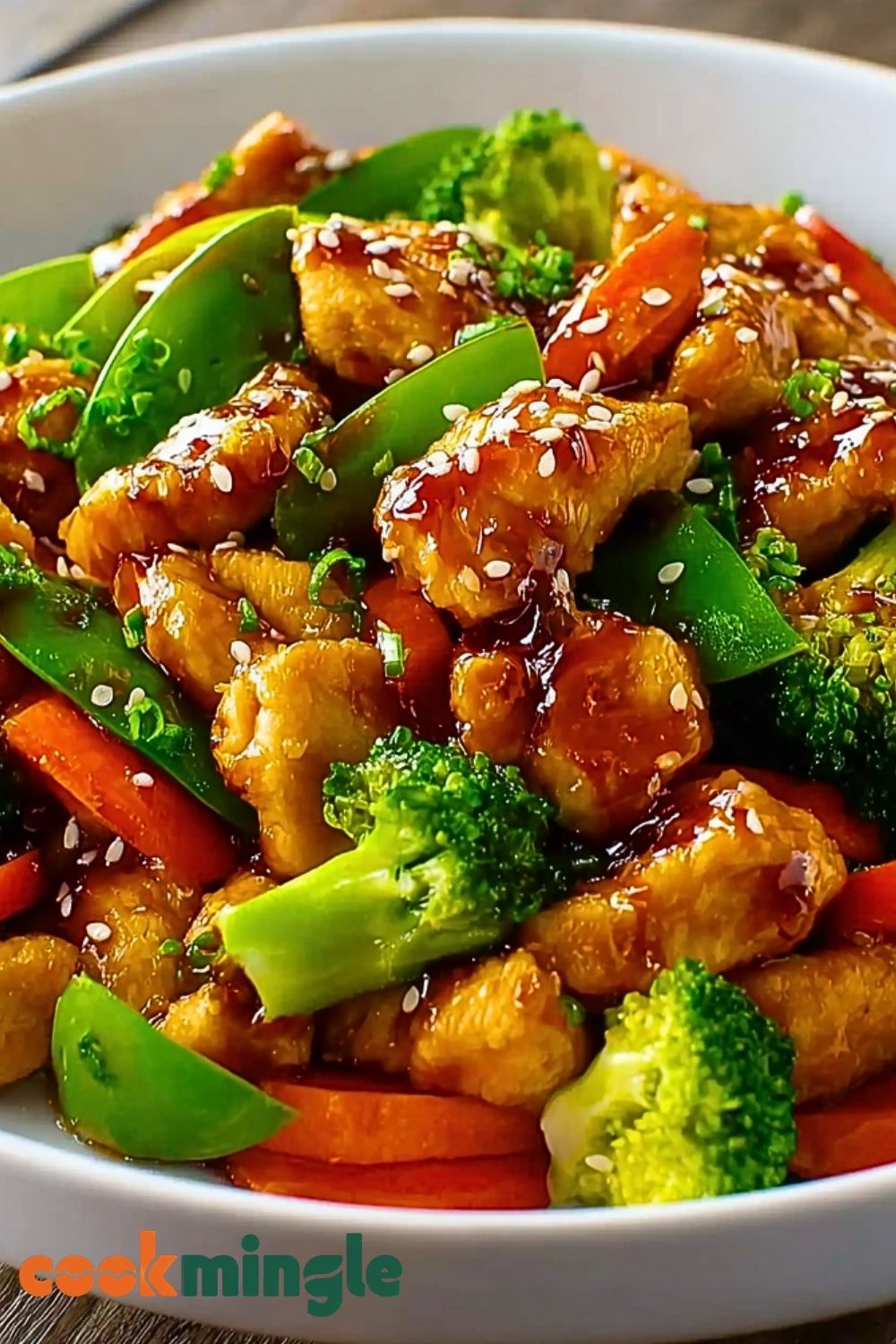 Quick Honey Garlic Chicken Stir Fry - Cook Mingle