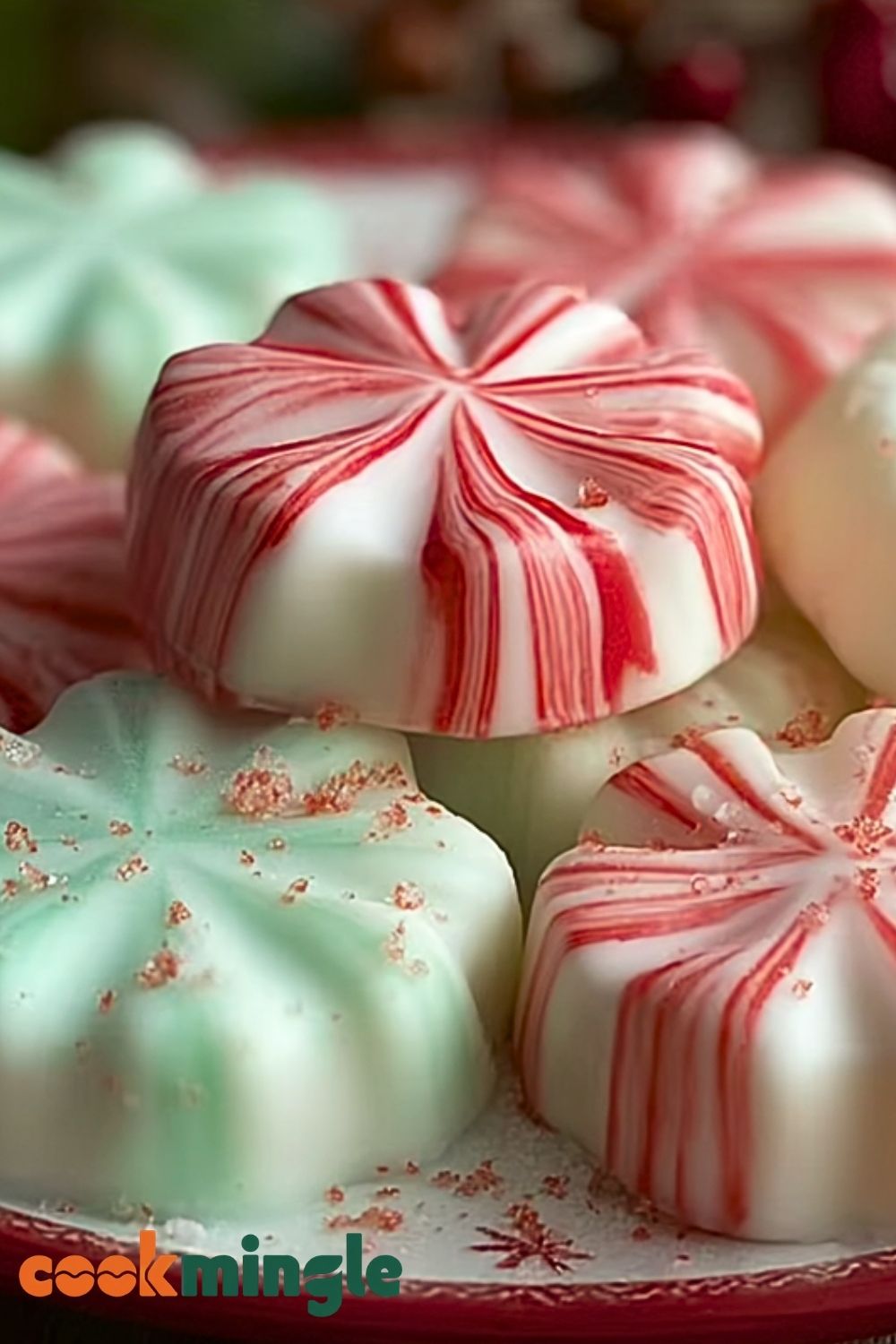 Soft Christmas Peppermints (Old-Fashioned Butter Mints) - Cook Mingle