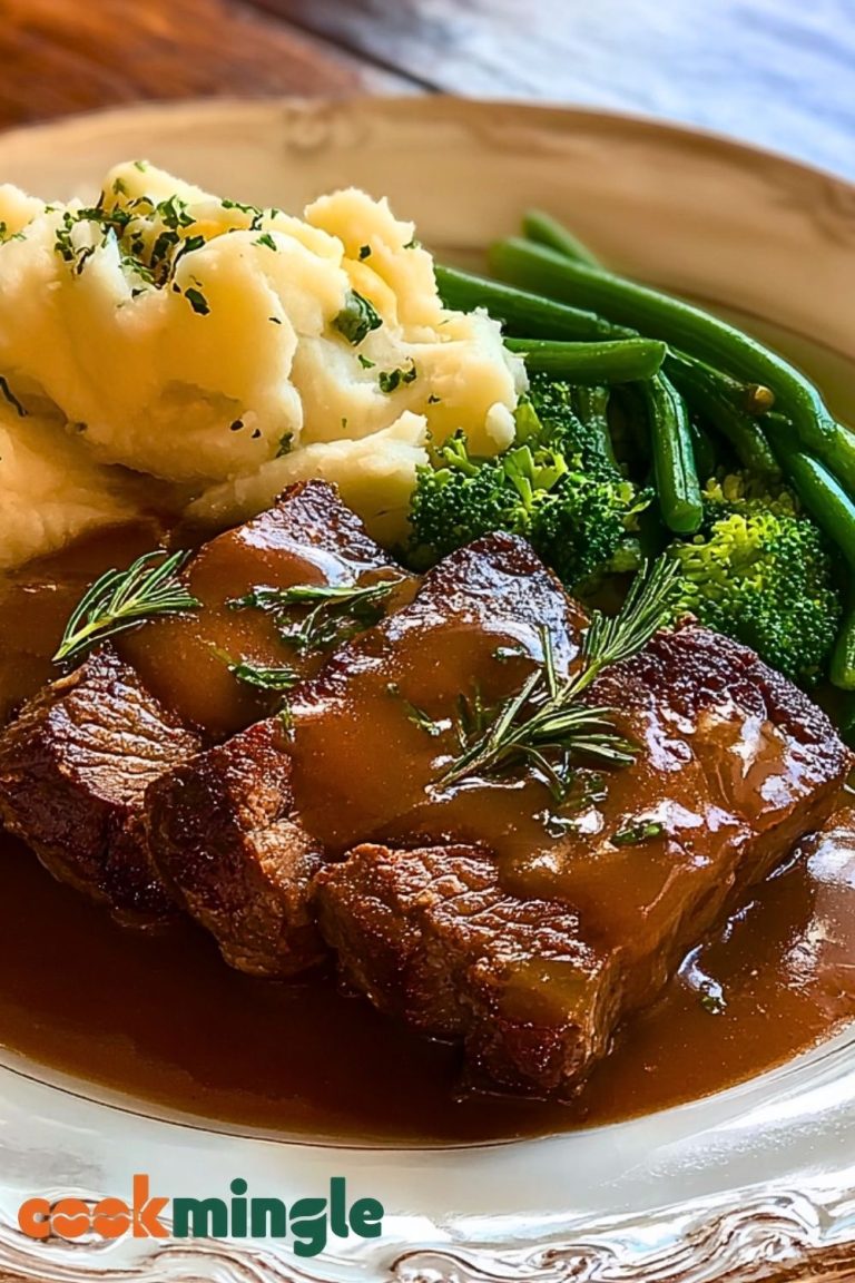 Crockpot Cube Steak with Gravy - Cook Mingle